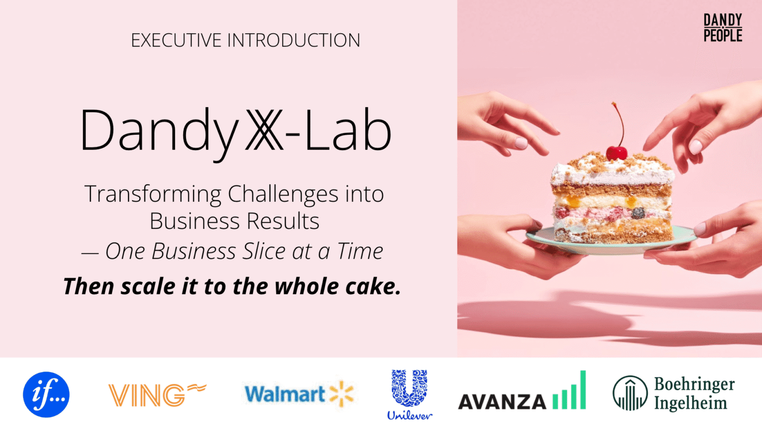 Dandy X-Lab: Transforming Challenges into Business Results - One ...